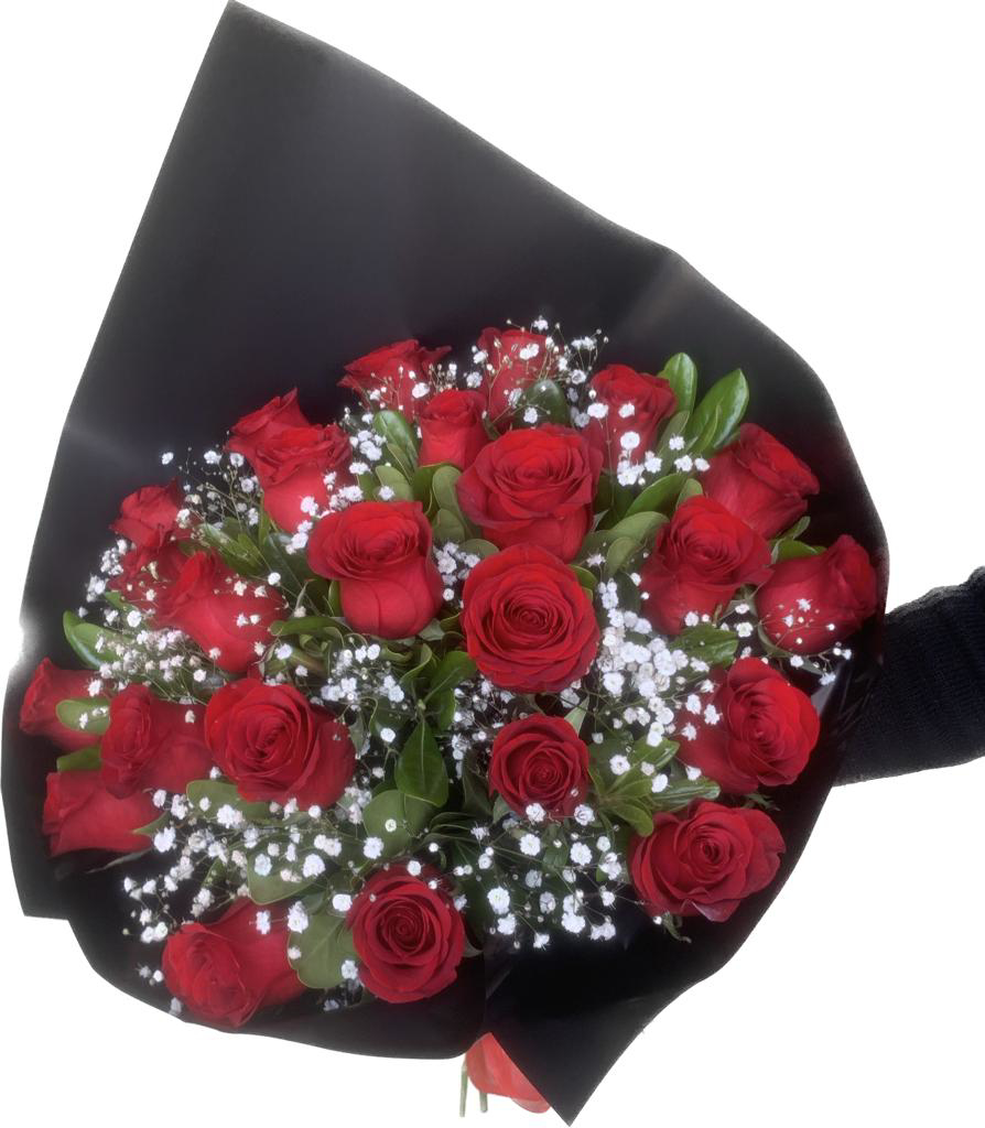 Floreria Maui. RAMO DE 24 ROSAS